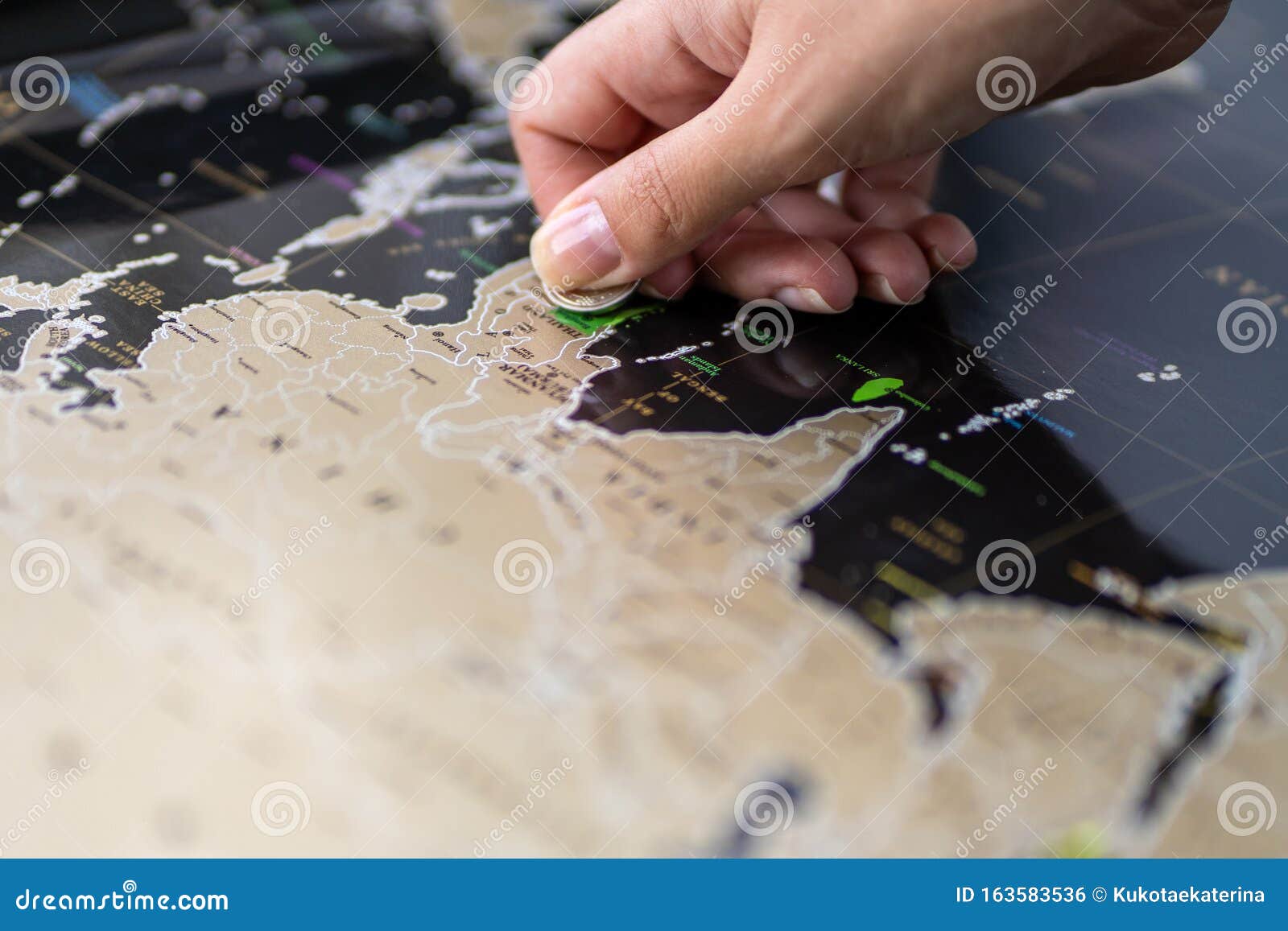 Point Place On The World Map. Mark On The Map Royalty-Free Stock Image ...