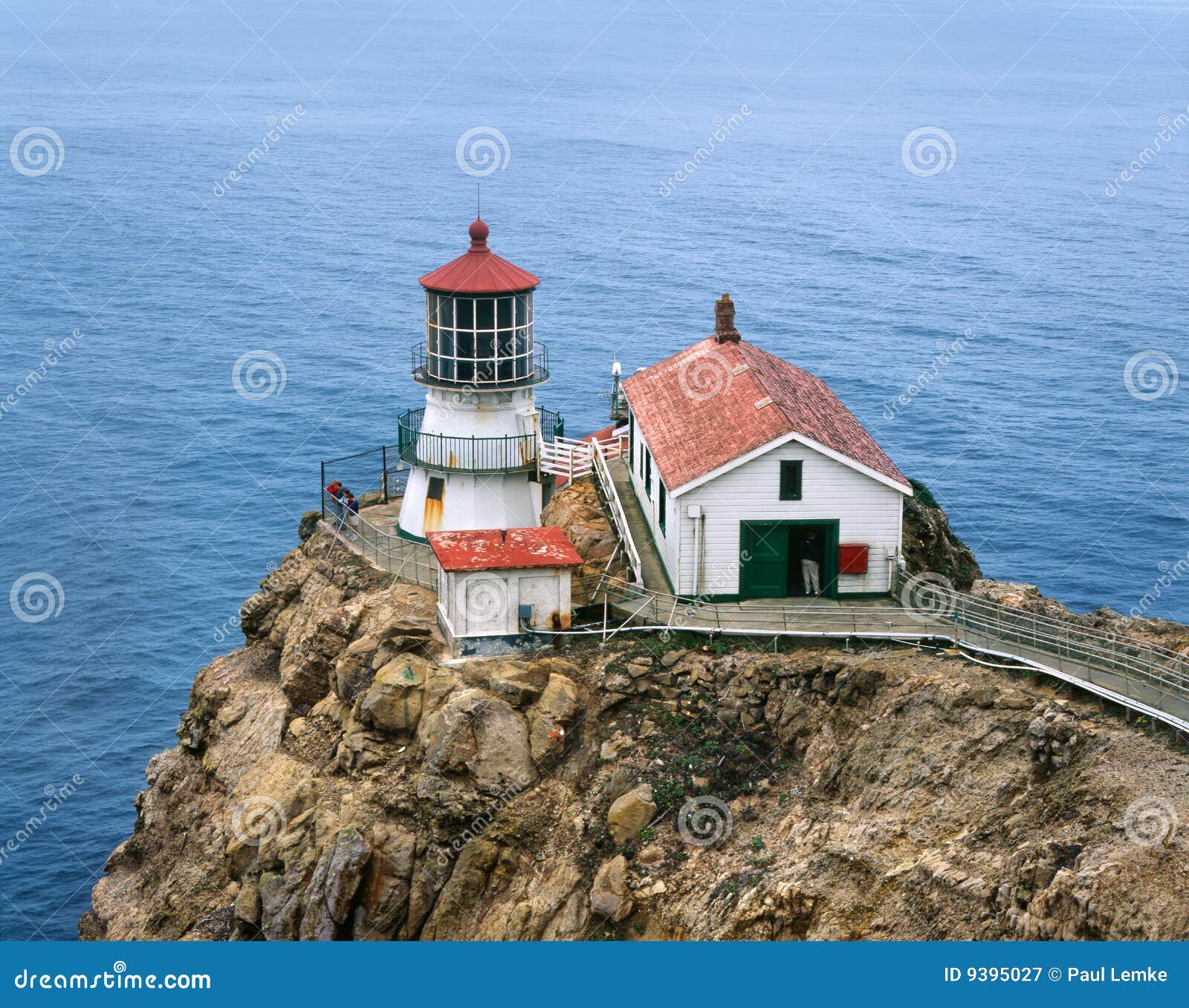 Point Reyes Lighthouse stock image. Image of structure - 9395027