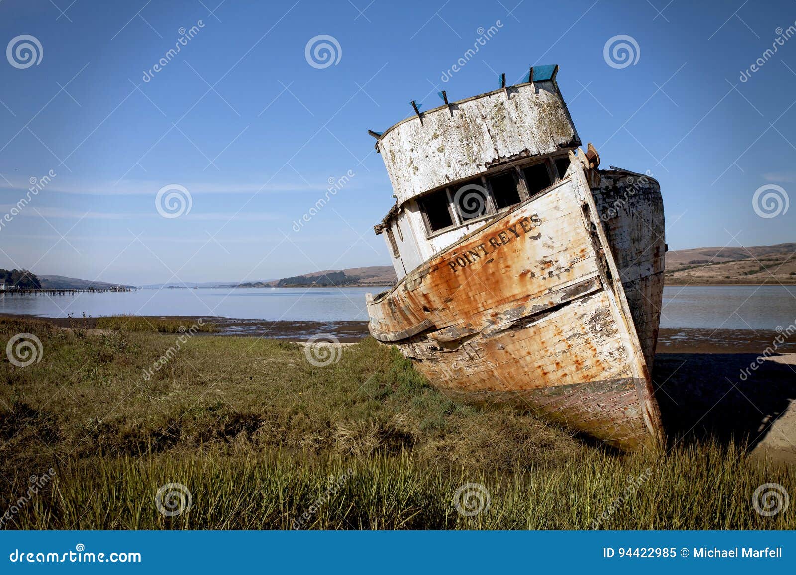 Point Reyes Ship stock image. Image of francisco, ruin - 94422985