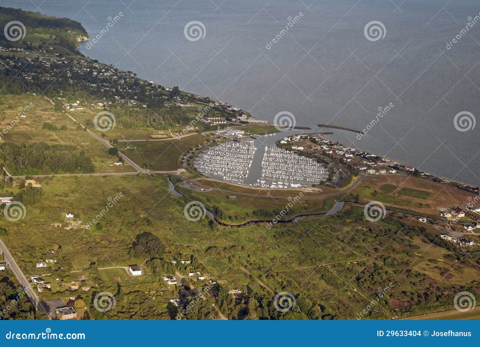 Point Roberts - peninsula stock photo. Image of lake - 29633404