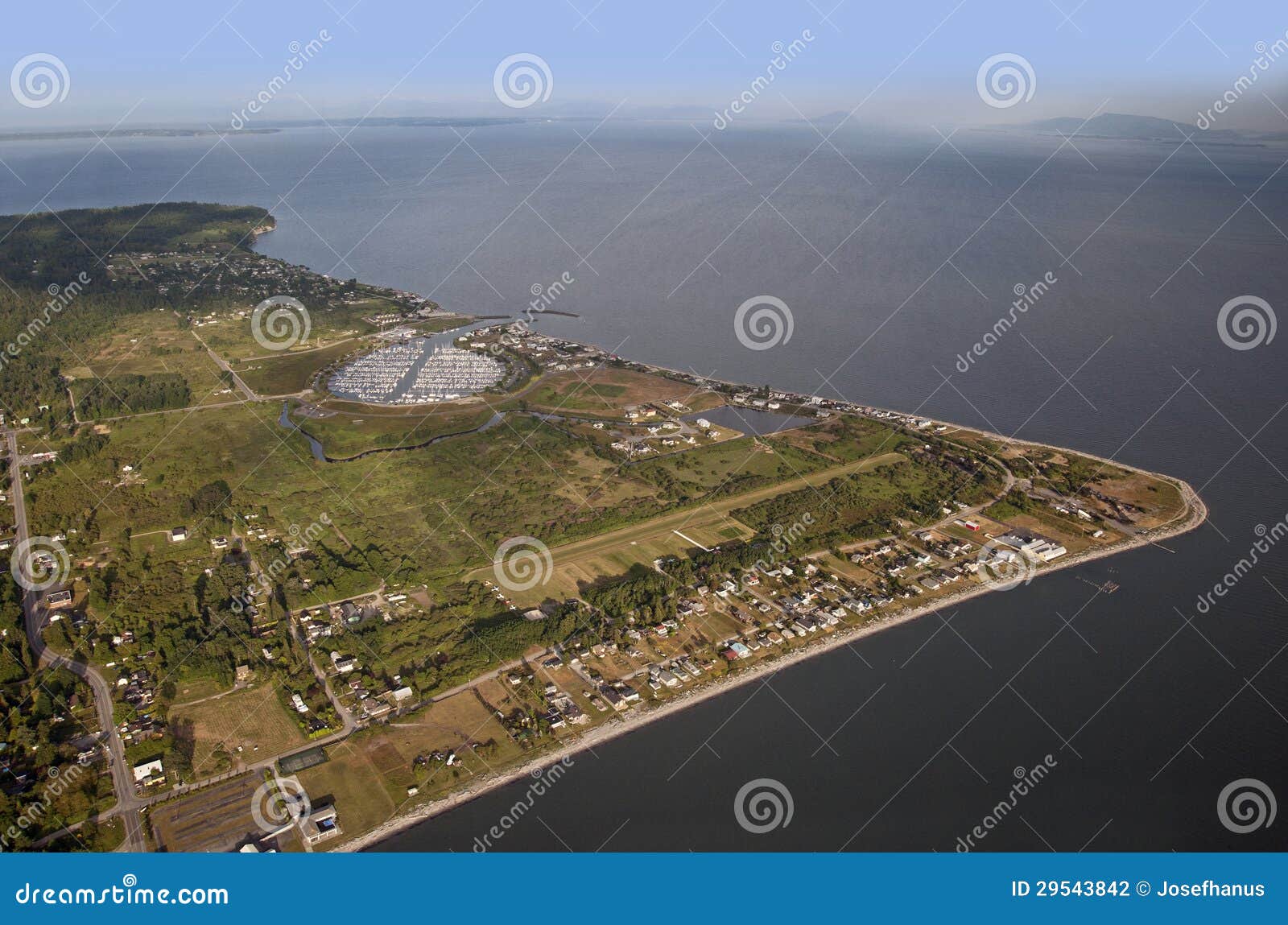 Point Roberts - Peninsula, USA Stock Photo - Image of georgia, roberts ...
