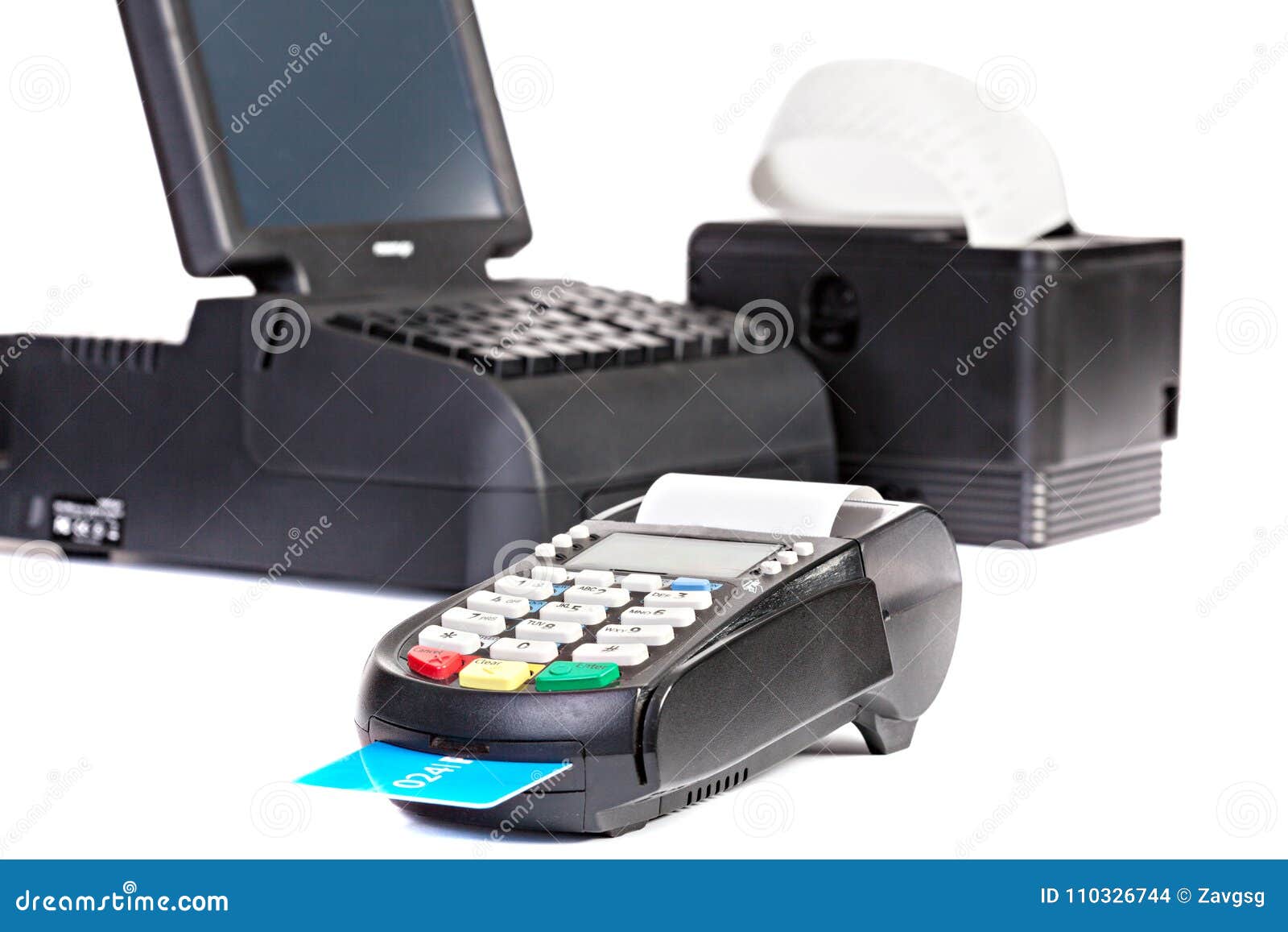 Point of Sale System for Retail or Restaurant with Shopping Bill Stock ... Point of Sale System for Retail or Restaurant with Shopping Bill Stock ...