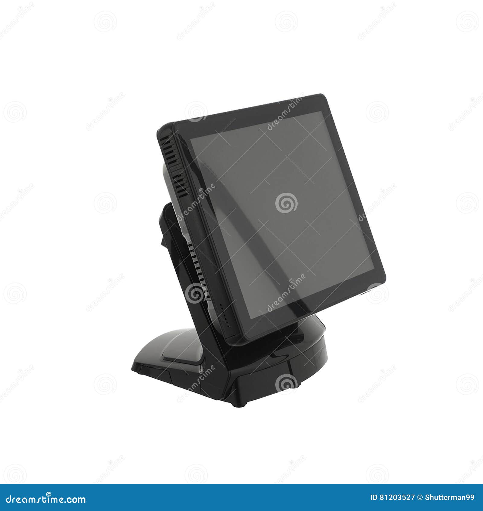 Point of Sale System stock image. Image of black, payment - 81203527