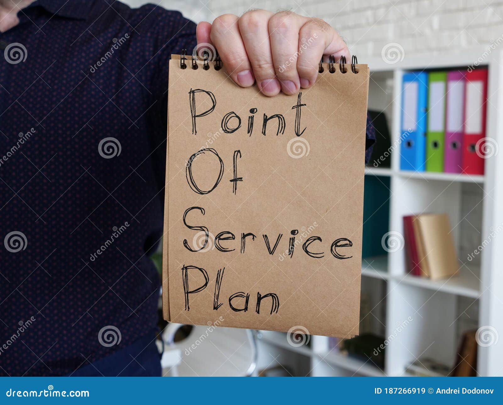 Point-of-Service Plan POS is Shown on the Conceptual Business Photo ...