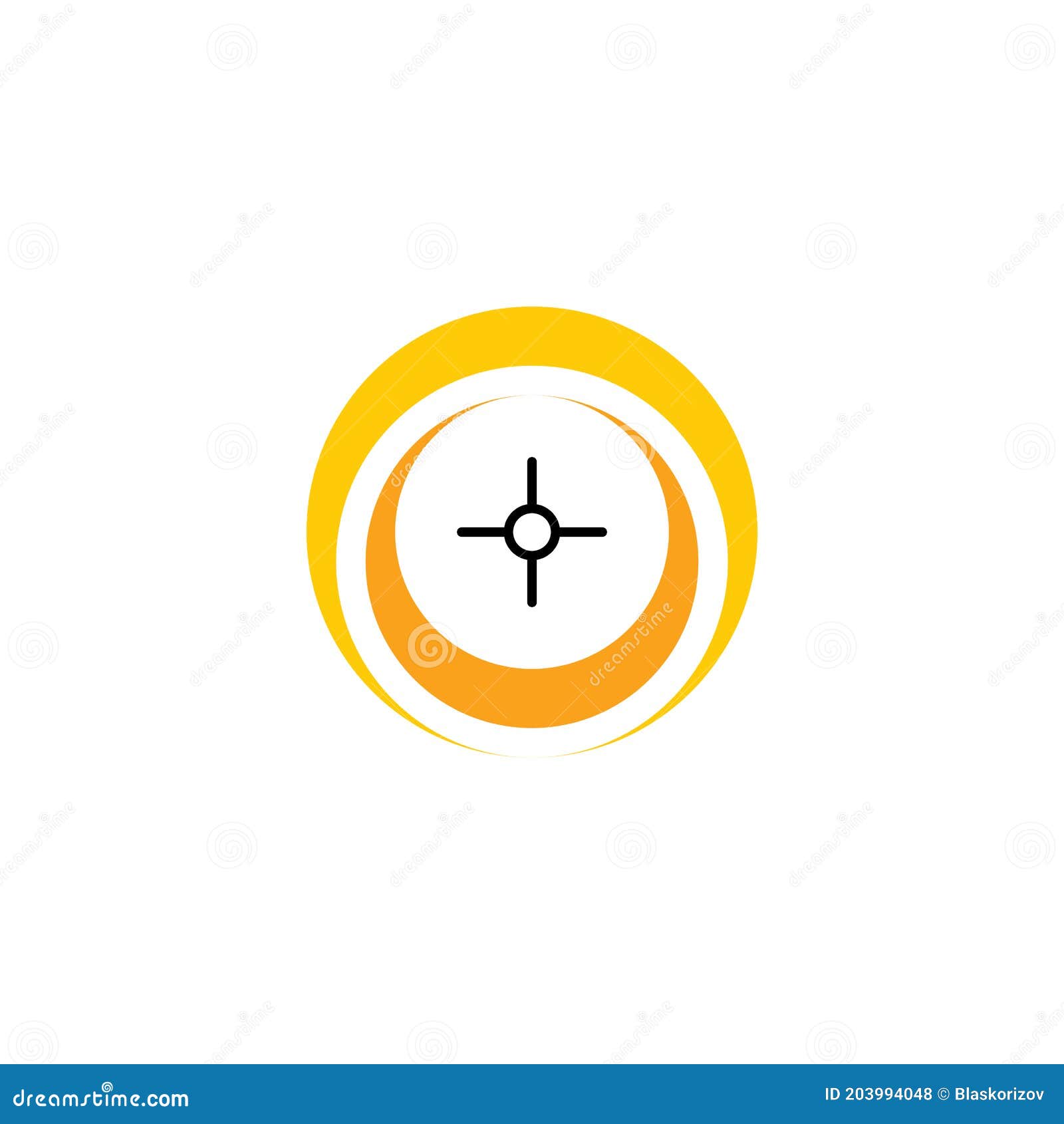 Point Target Logo Icon Symbol Element Stock Vector - Illustration of ...