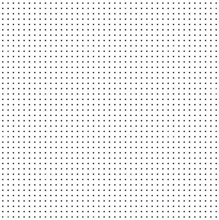 Point Texture. Dot Seamless Pattern. Grid Dotted Halftone. Simple Small ...