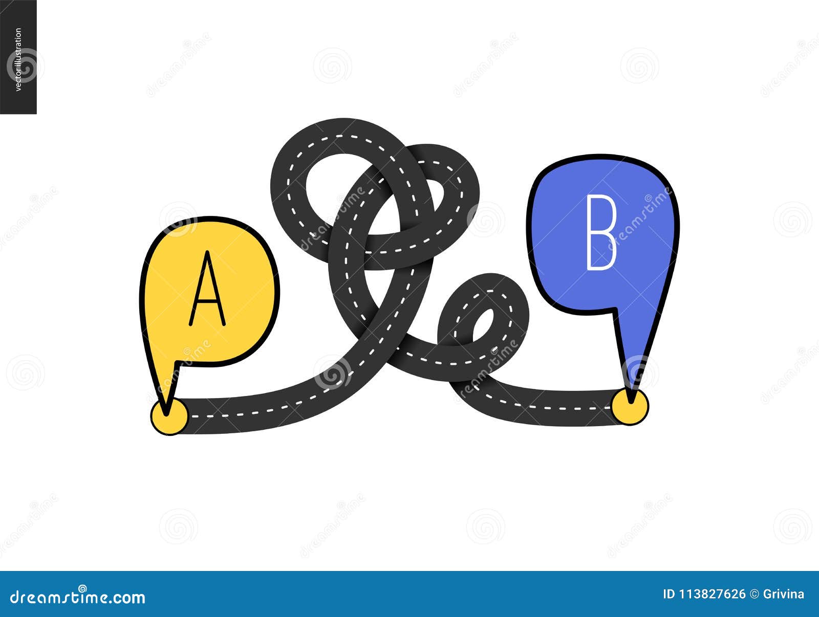 Loop Cartoon Vector | CartoonDealer.com #5719335