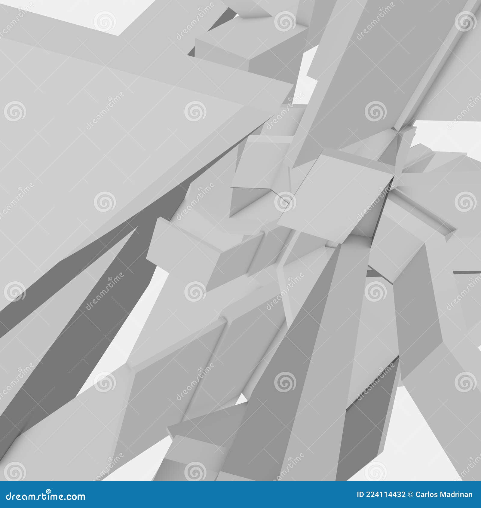 Point of View of Architecture 3d Concept Stock Vector - Illustration of ...