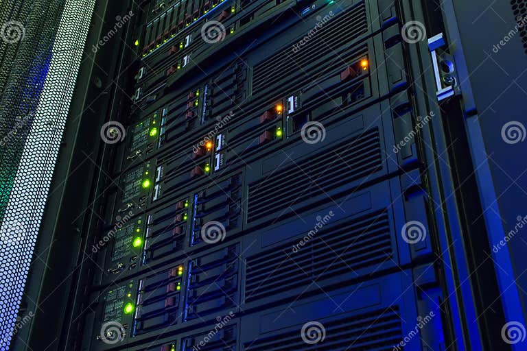 Point of View Modern Mainframe Disk Storage in the Data Center Stock ...