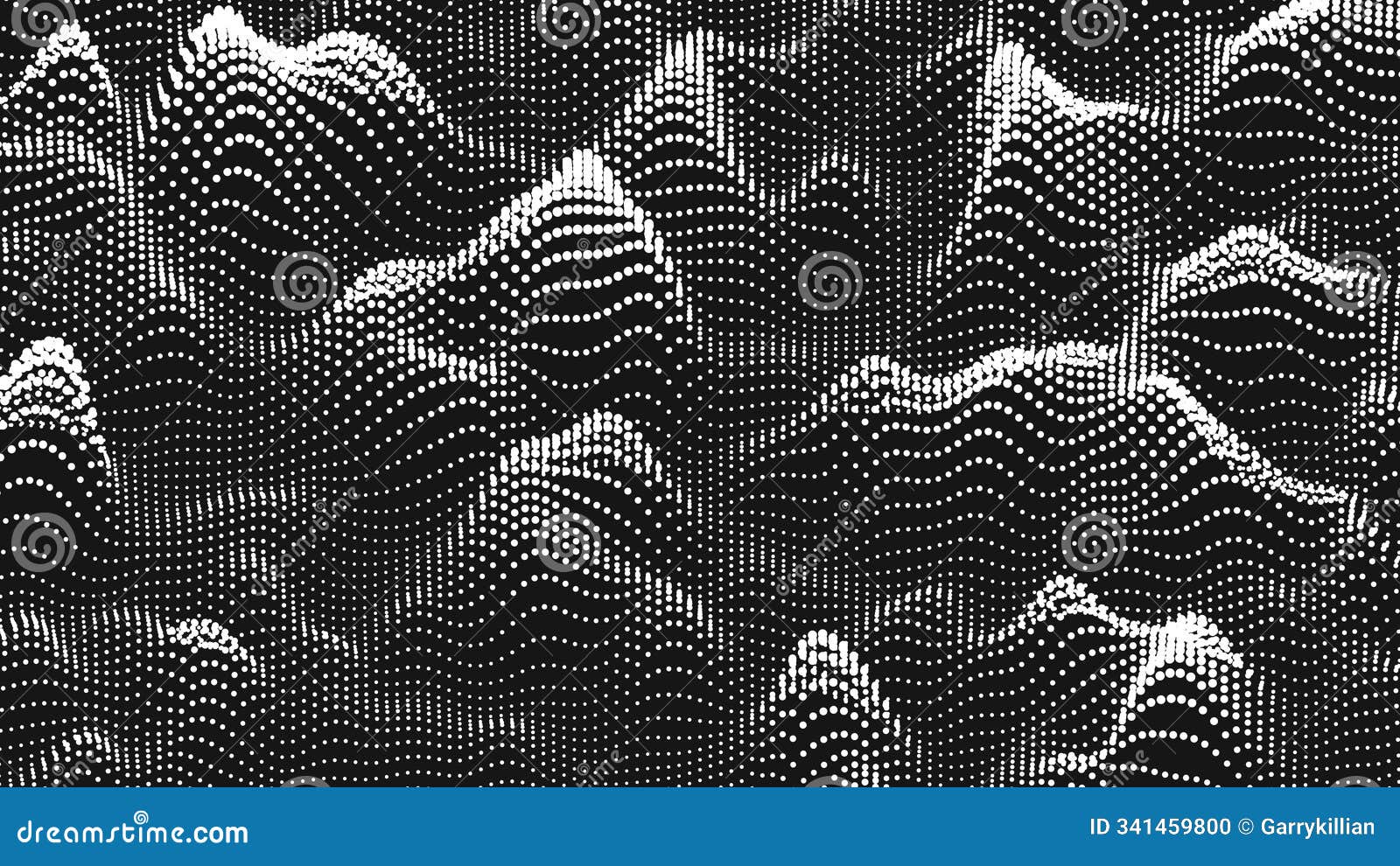 Point Wave Bump Texture. Abstract Dot Background. Technological ...