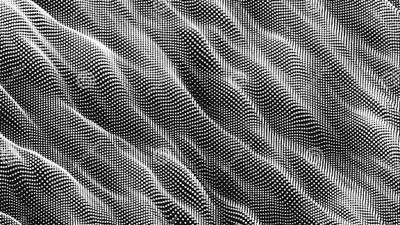 Point Wave Diagonal Texture. Abstract Dot Background. Technological ...