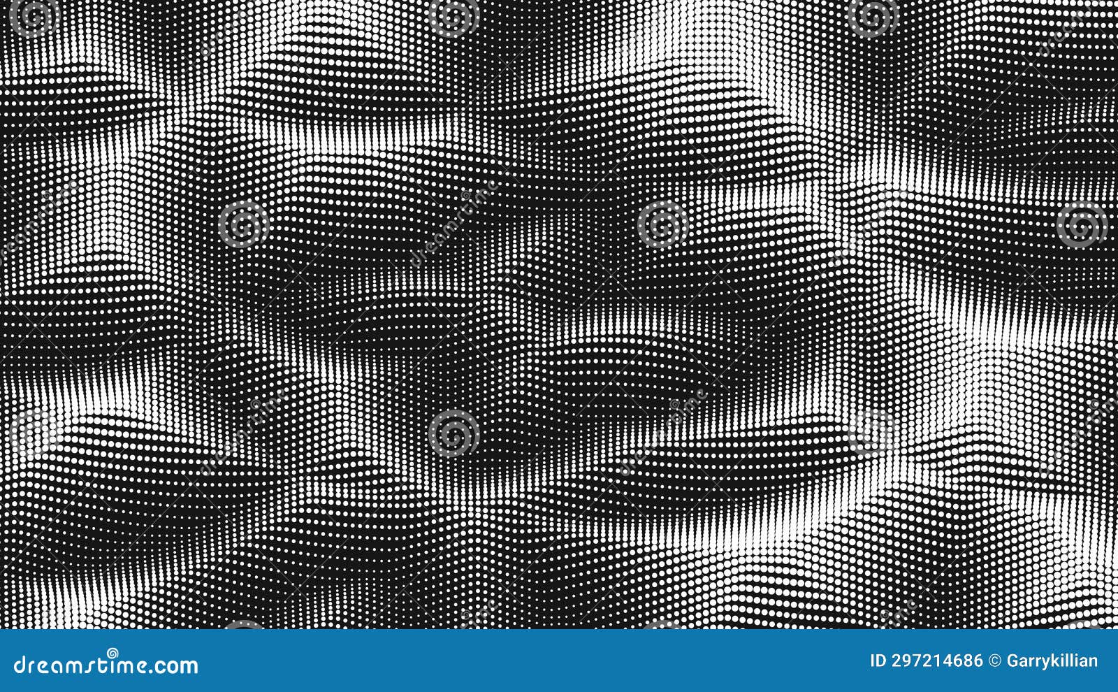 Point Wave Bump Texture. Abstract Dot Background. Technological ...