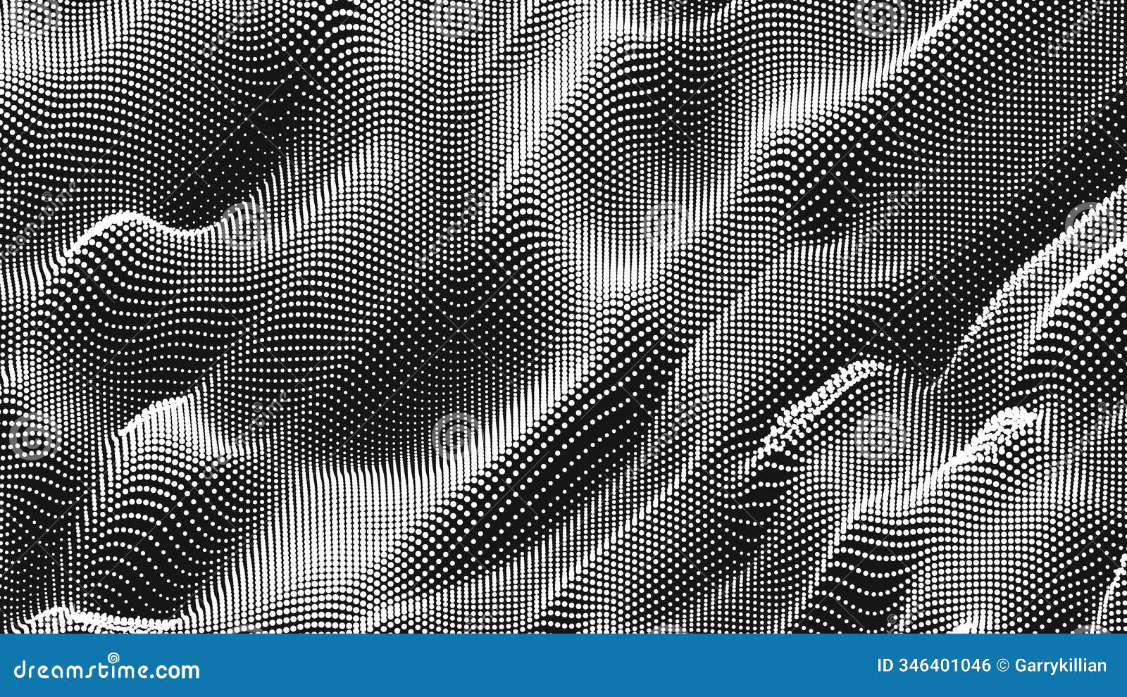 Point Wave Noise Texture. Abstract Dot Background. Technological ...