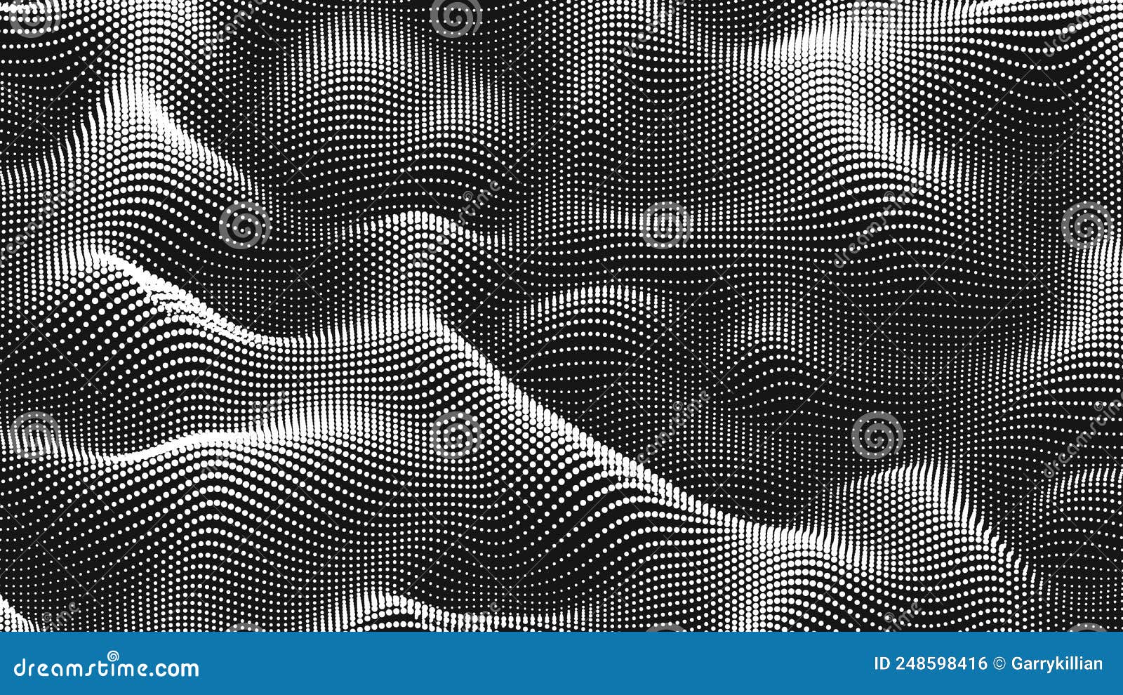 Point Wave Noise Texture. Abstract Dot Background. Technological ...