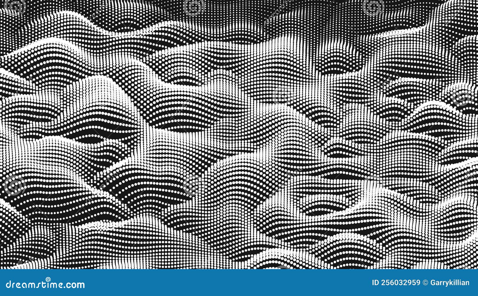 Point Wave Noise Texture. Abstract Dot Background. Technological ...