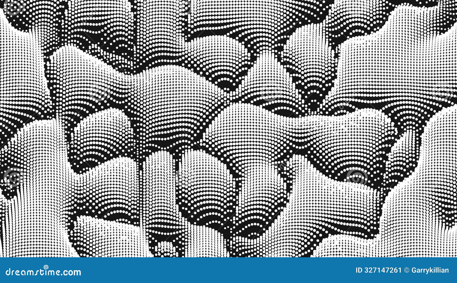 Point Wave Bump Texture. Abstract Dot Background. Technological ...