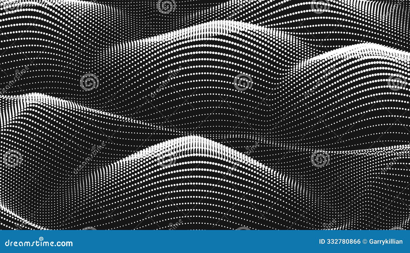 Point Wave Bump Texture. Abstract Dot Background. Technological ...