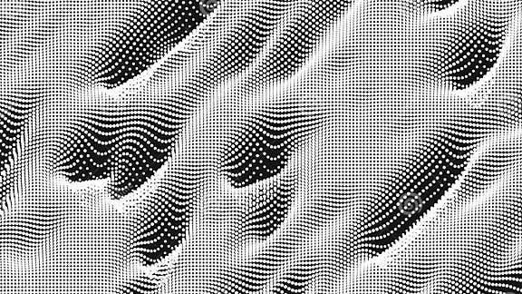 Point Wave Noise Texture. Abstract Dot Background. Technological ...