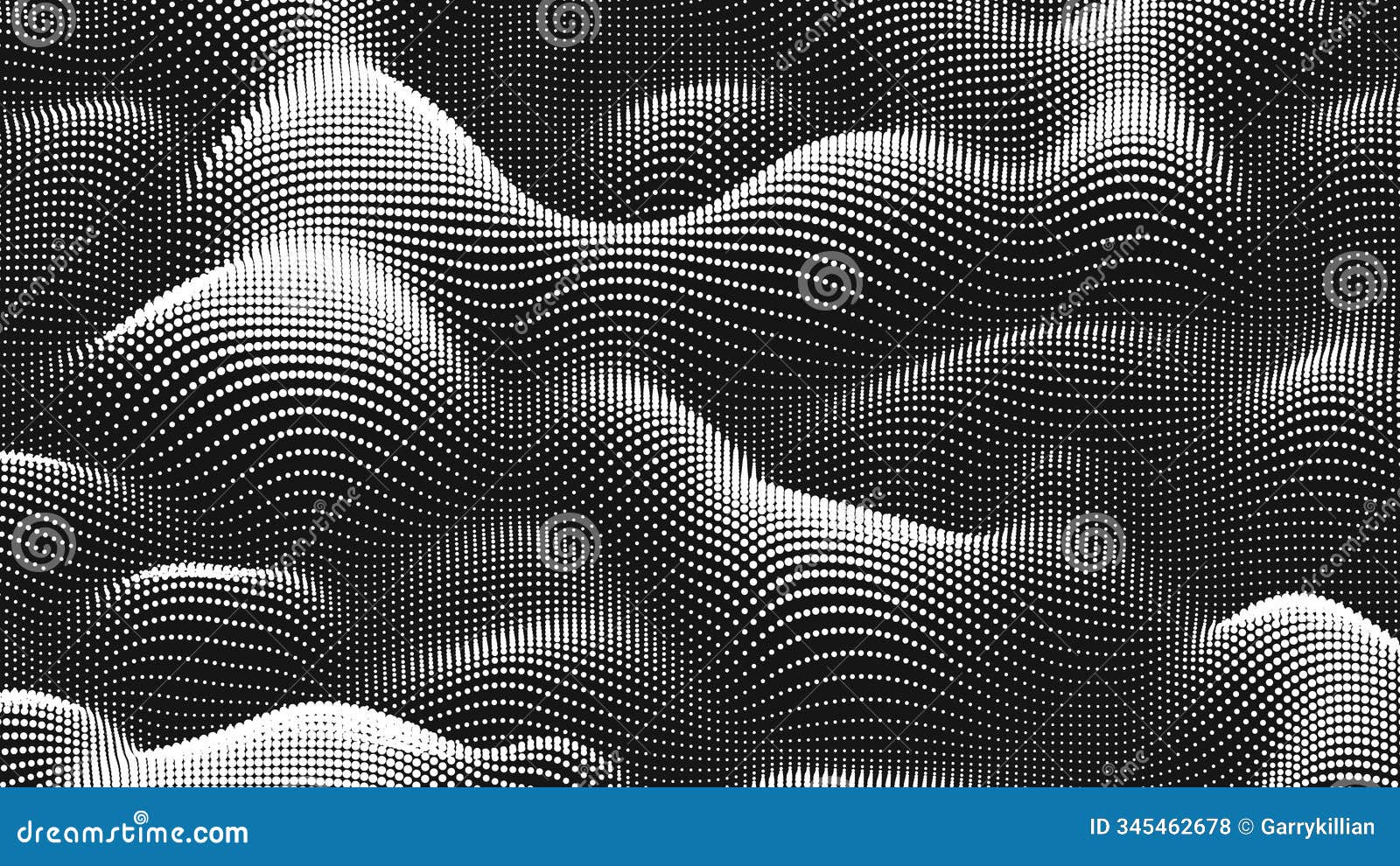 Point Wave Bump Texture. Abstract Dot Background. Technological ...