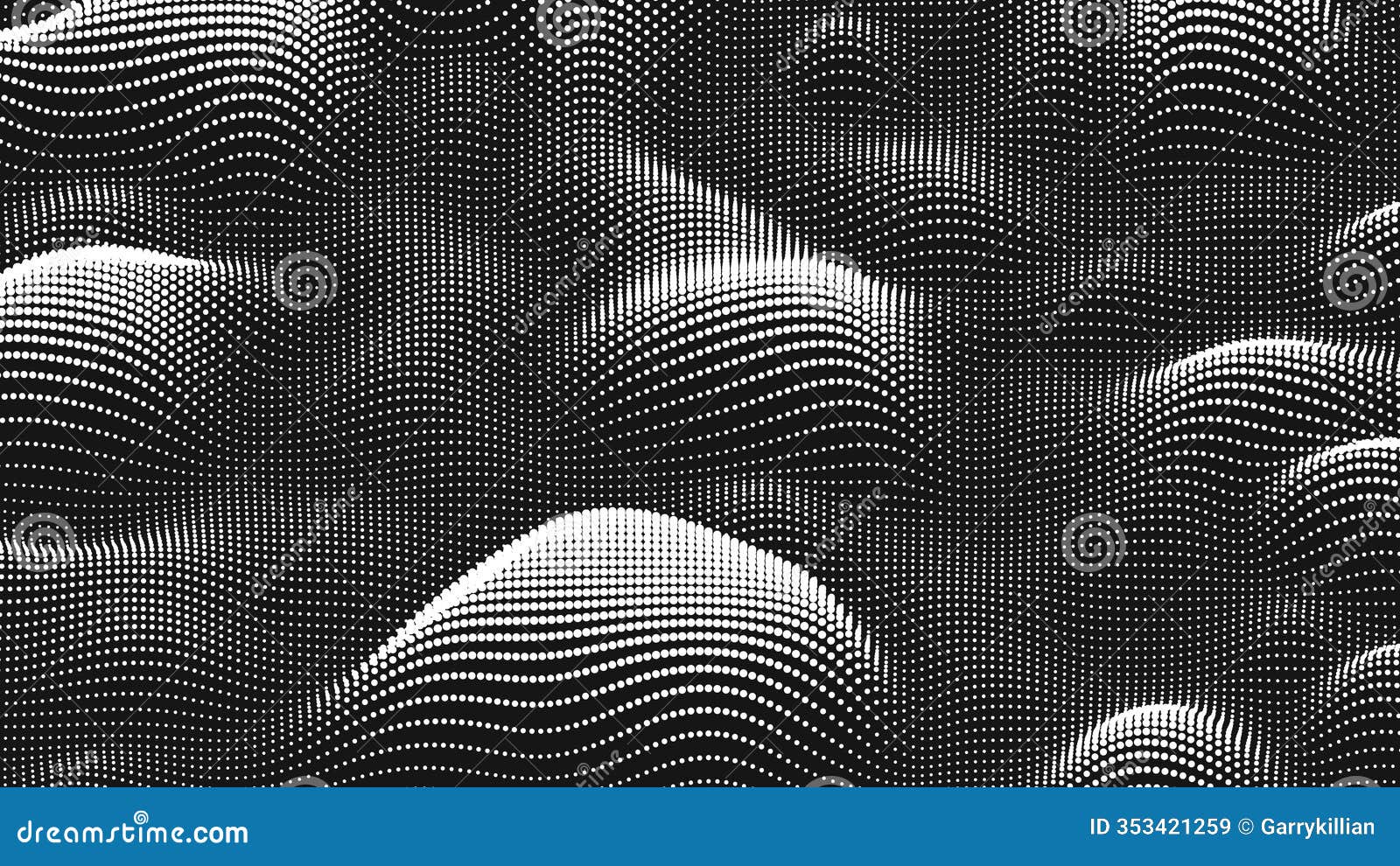 Point Wave Bump Texture. Abstract Dot Background. Technological ...