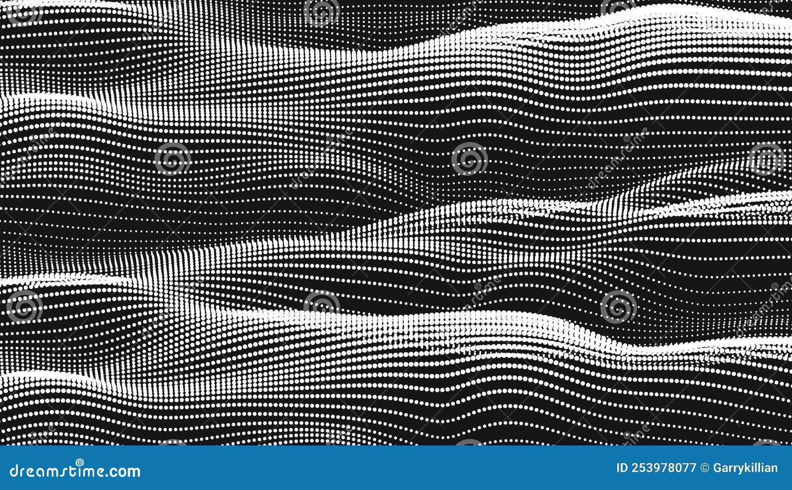 Point Wave Smooth Texture. Abstract Dot Background. Technological ...