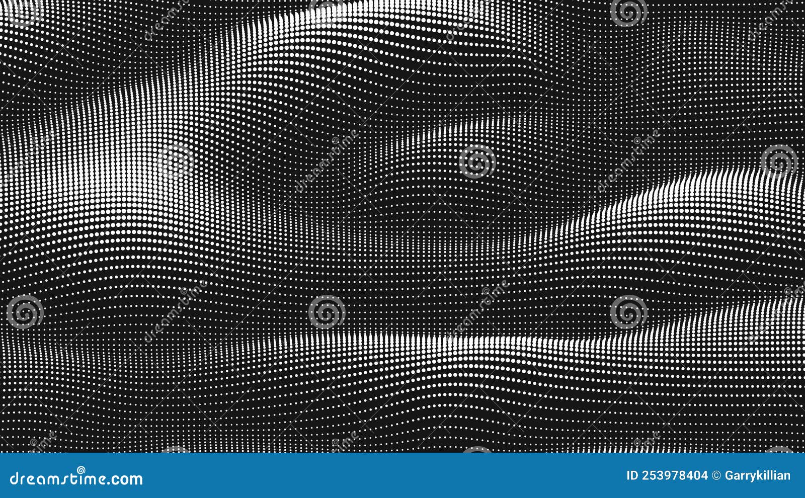 Point Wave Smooth Texture. Abstract Dot Background. Technological ...