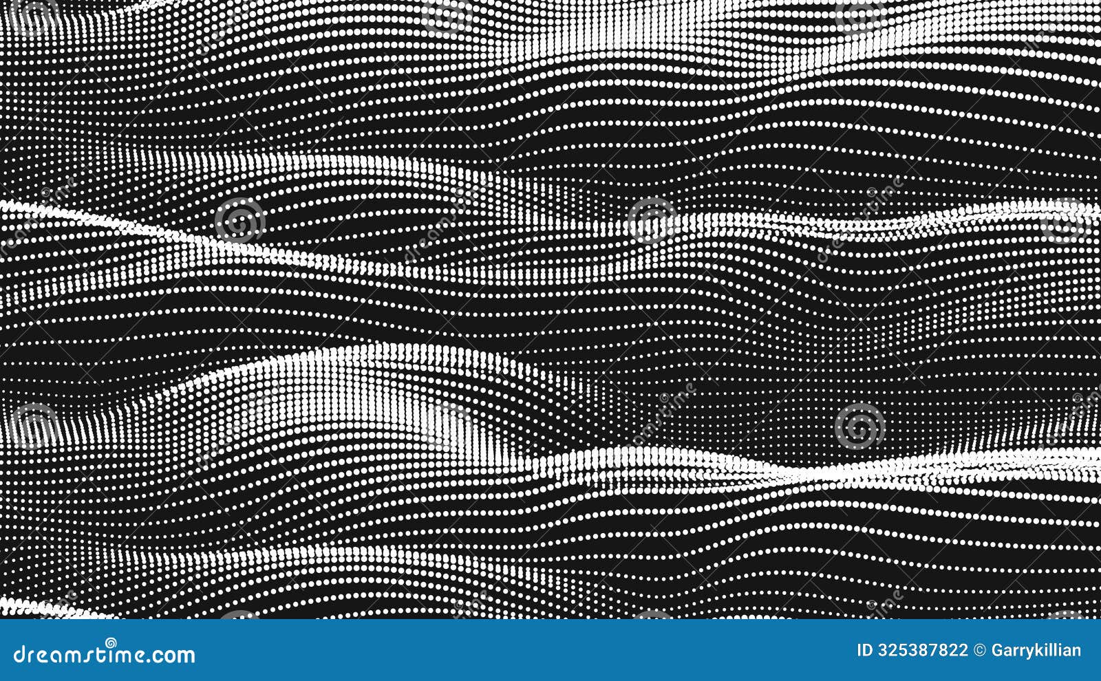 Point Wave Smooth Texture. Abstract Dot Background. Technological ...