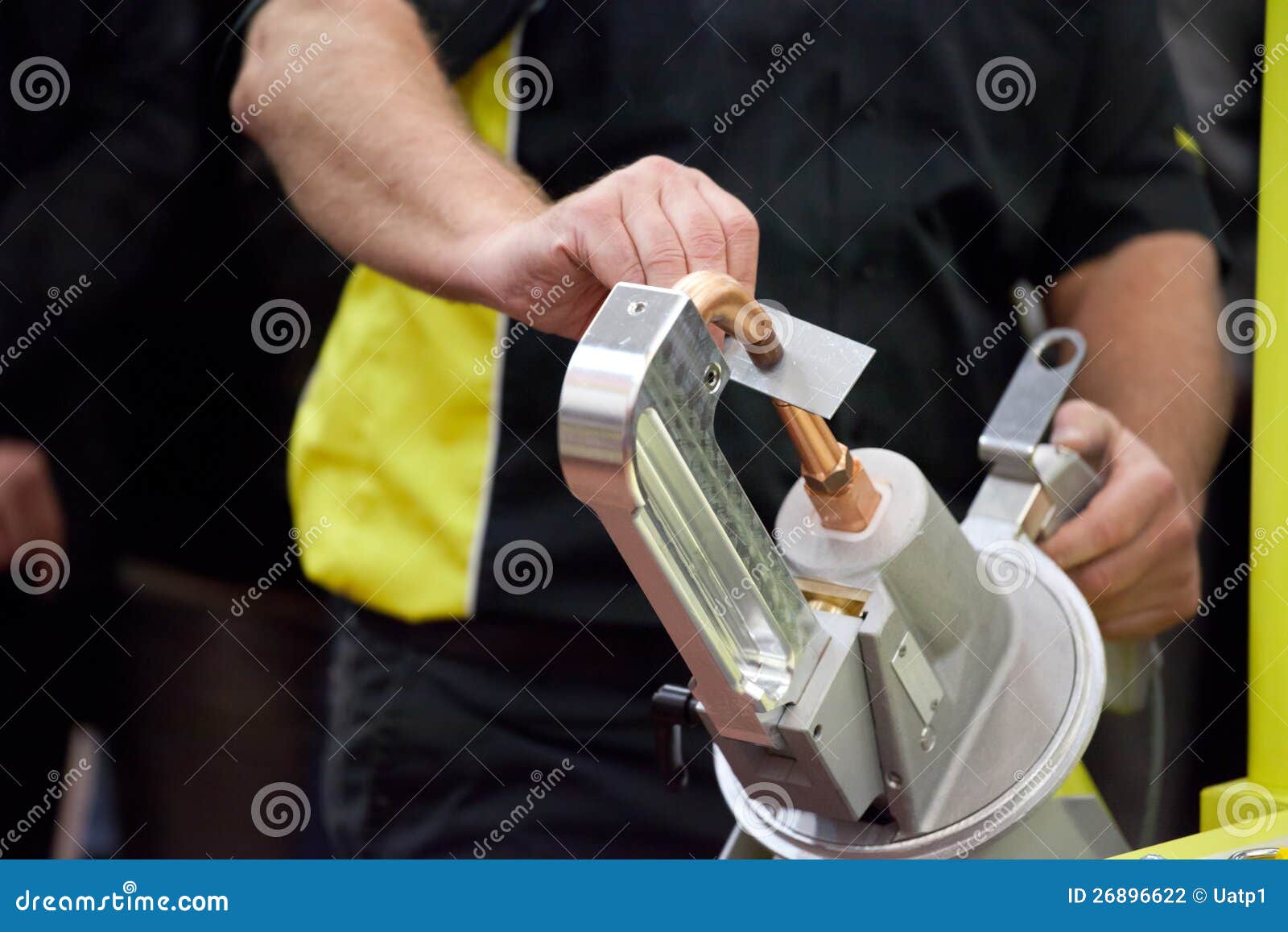 Point welding stock photo. Image of equipment, heat, power - 26896622