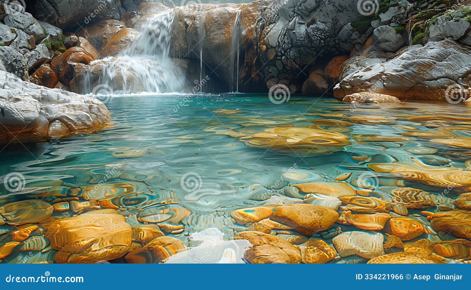 The Point Where Two Rivers Meet Stock Illustration - Illustration of ...