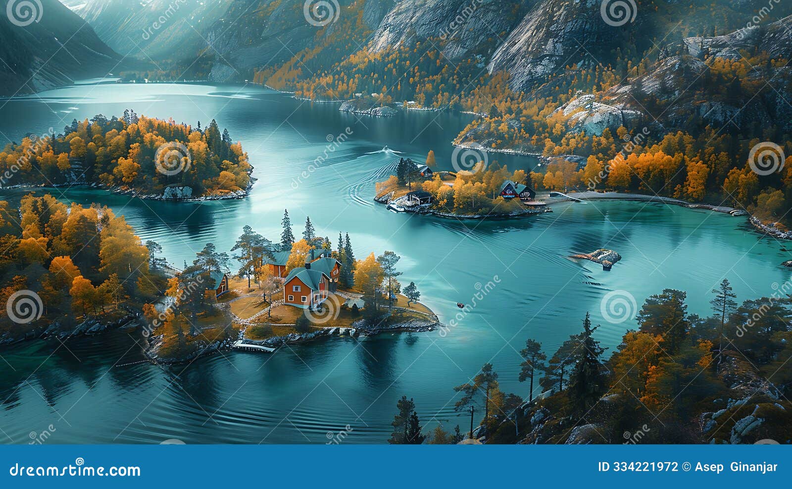 The Point Where Two Rivers Meet Stock Illustration - Illustration of ...