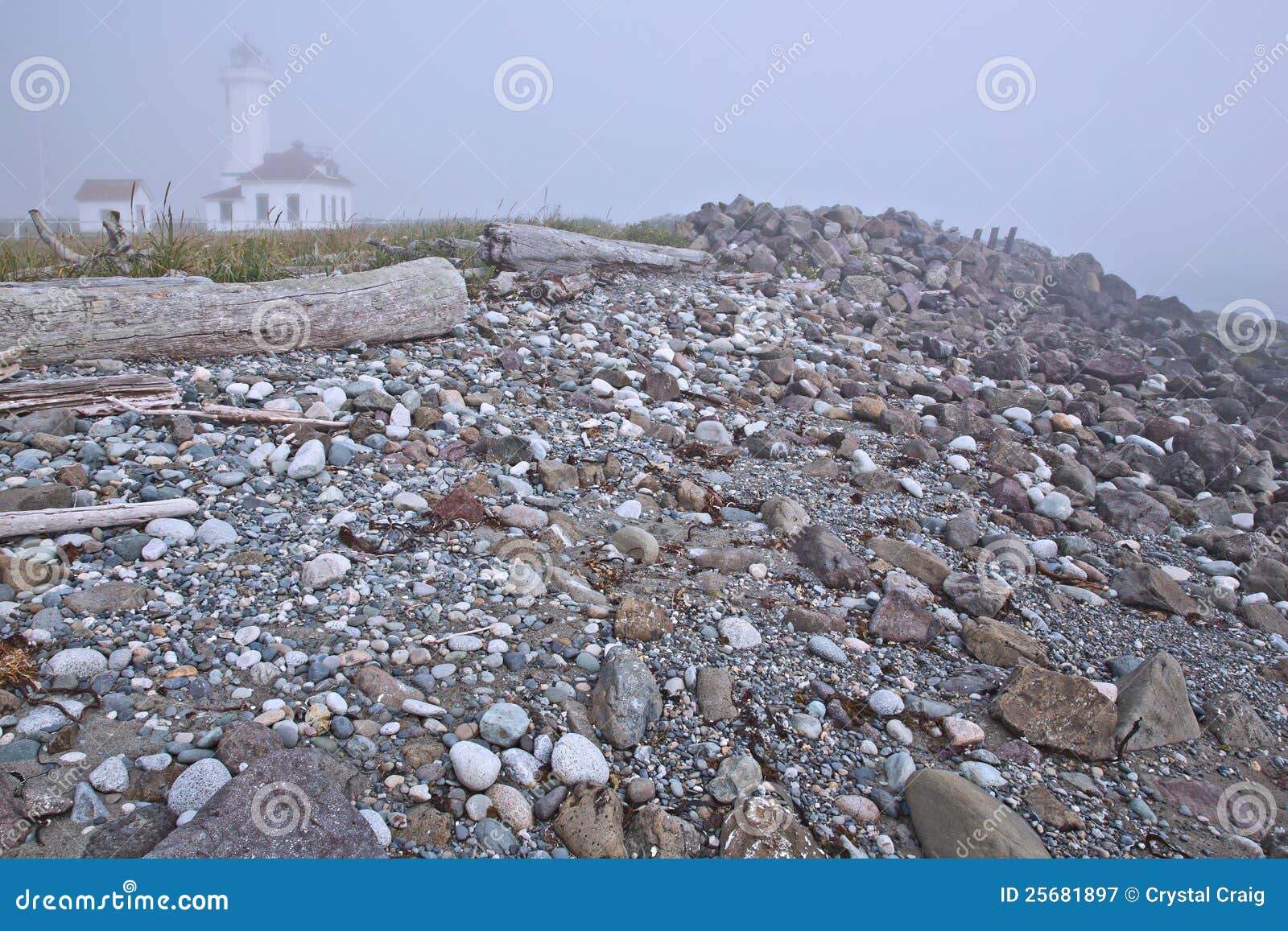 Point Wilson Lighthouse Port Townsend Washington Stock Image - Image of ...