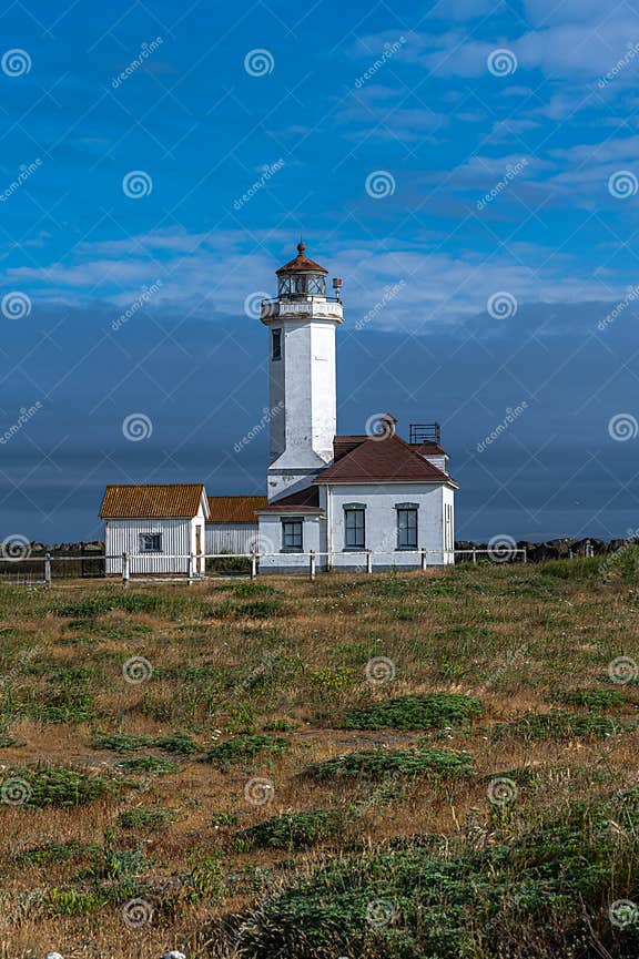 Point Wilson Lighthouse stock photo. Image of lighthouse - 283789022