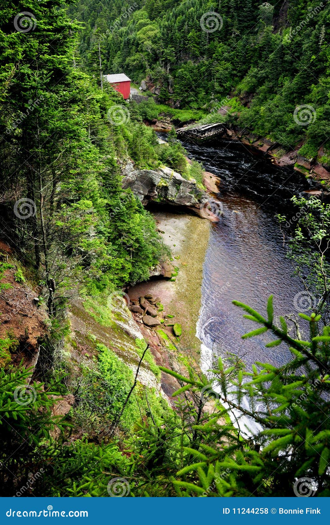 Point Wolfe River stock photo. Image of point, mountain - 11244258