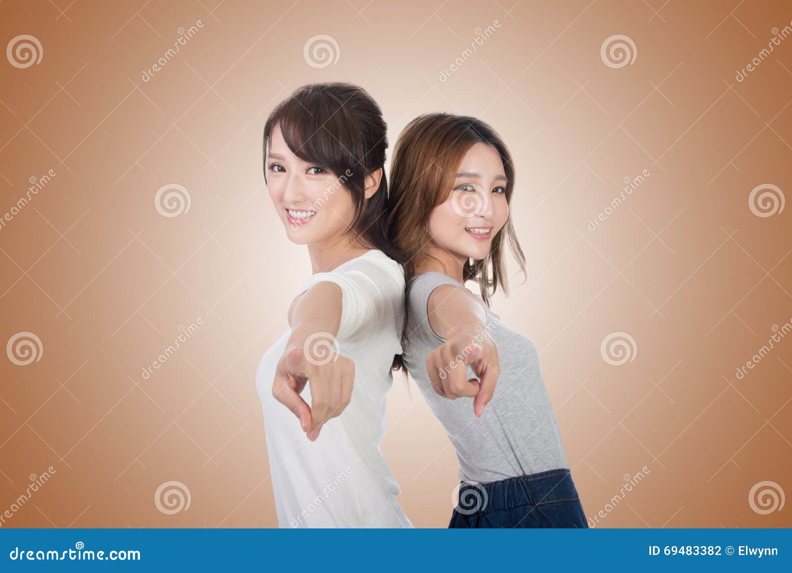 Point at you stock photo. Image of friendship, beautiful - 69483382