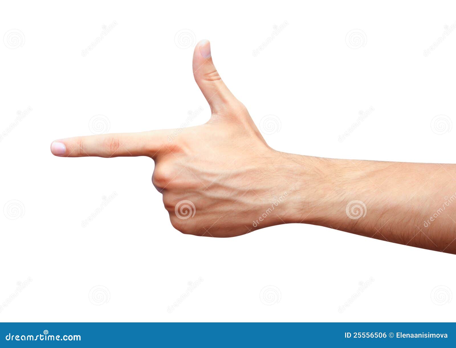 Pointage du doigt photo stock. Image du humain, masculin - 25556506