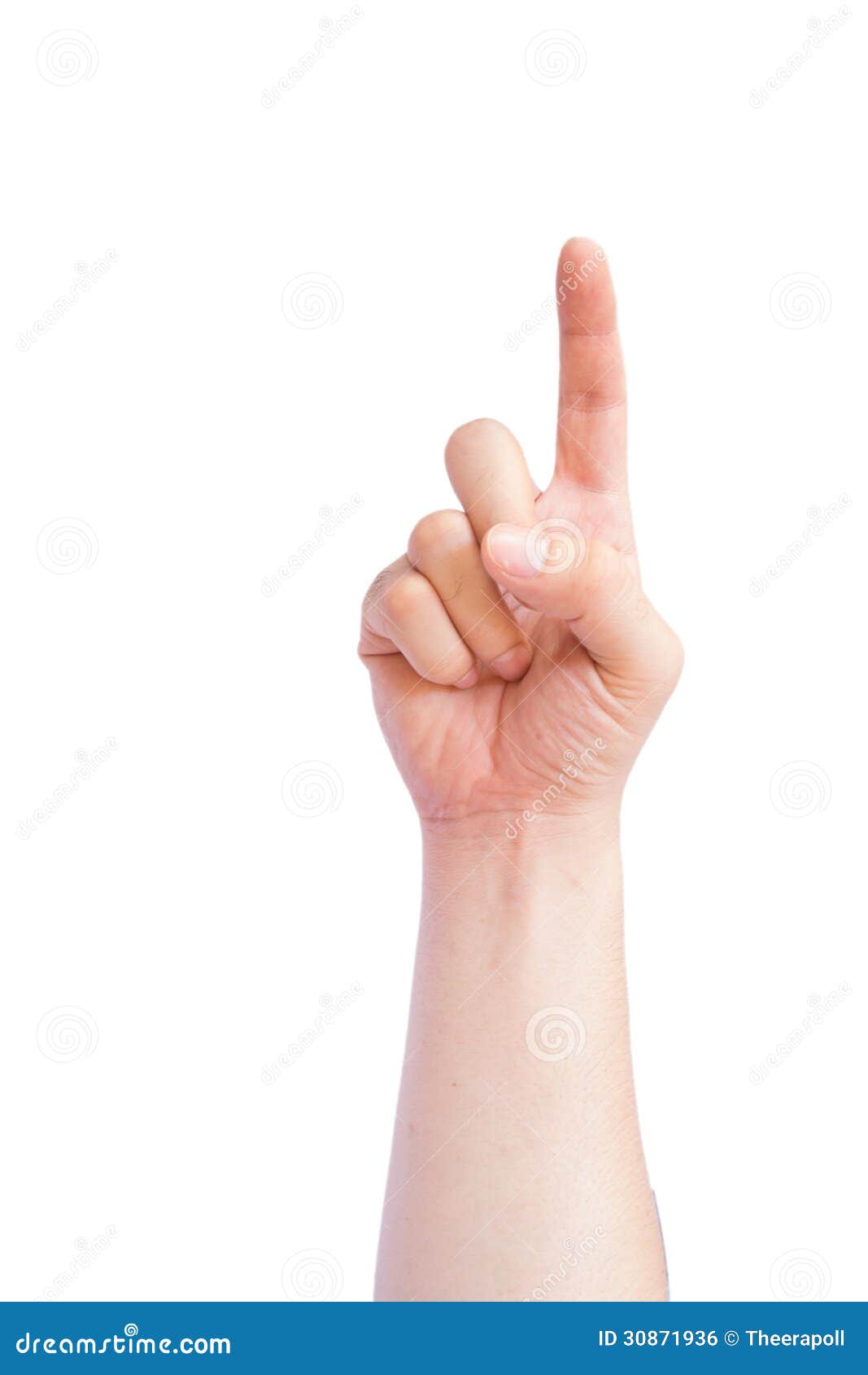 Pointage du doigt photo stock. Image du signe, femmes - 30871936