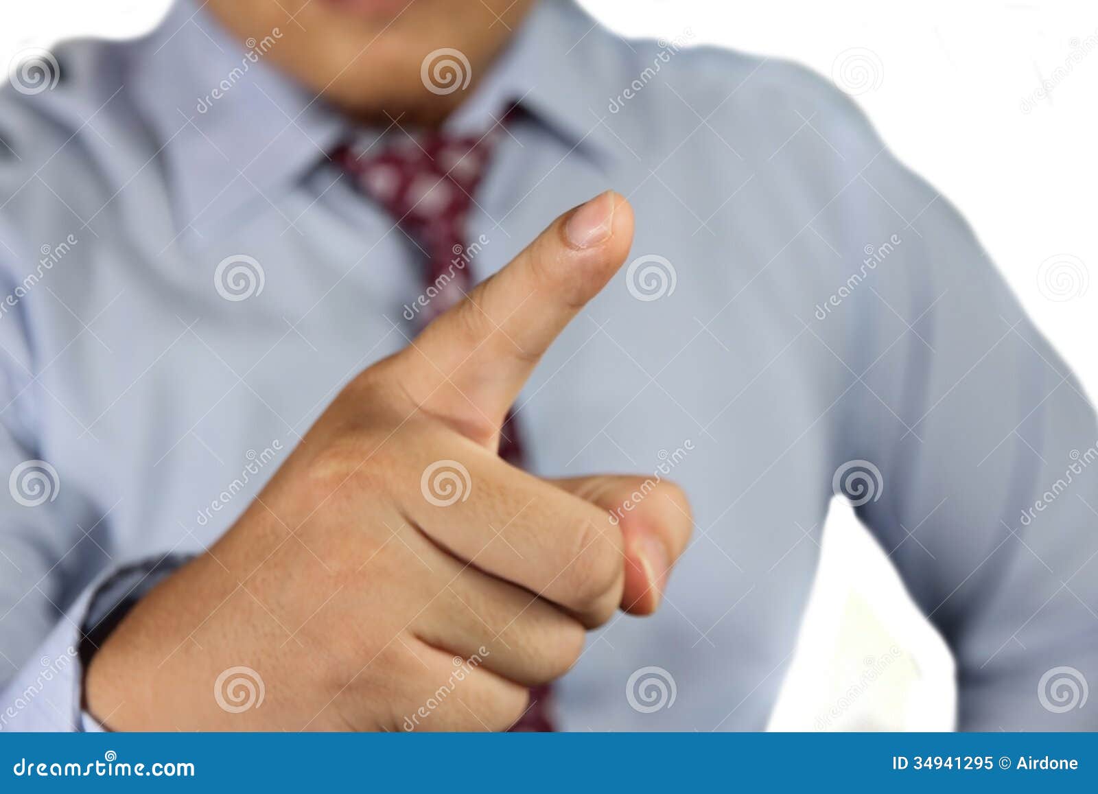 Pointage du doigt image stock. Image du confiant, colère - 34941295