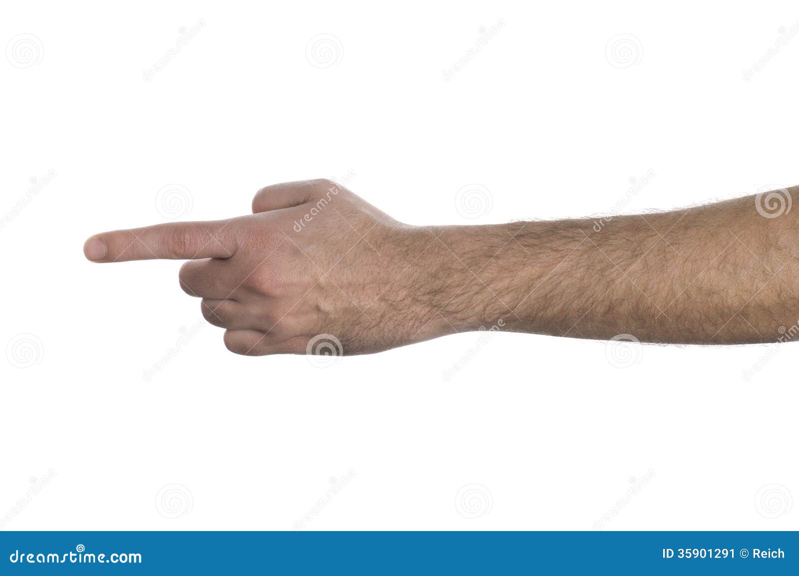 Pointage du doigt image stock. Image du sain, fille, signe - 35901291