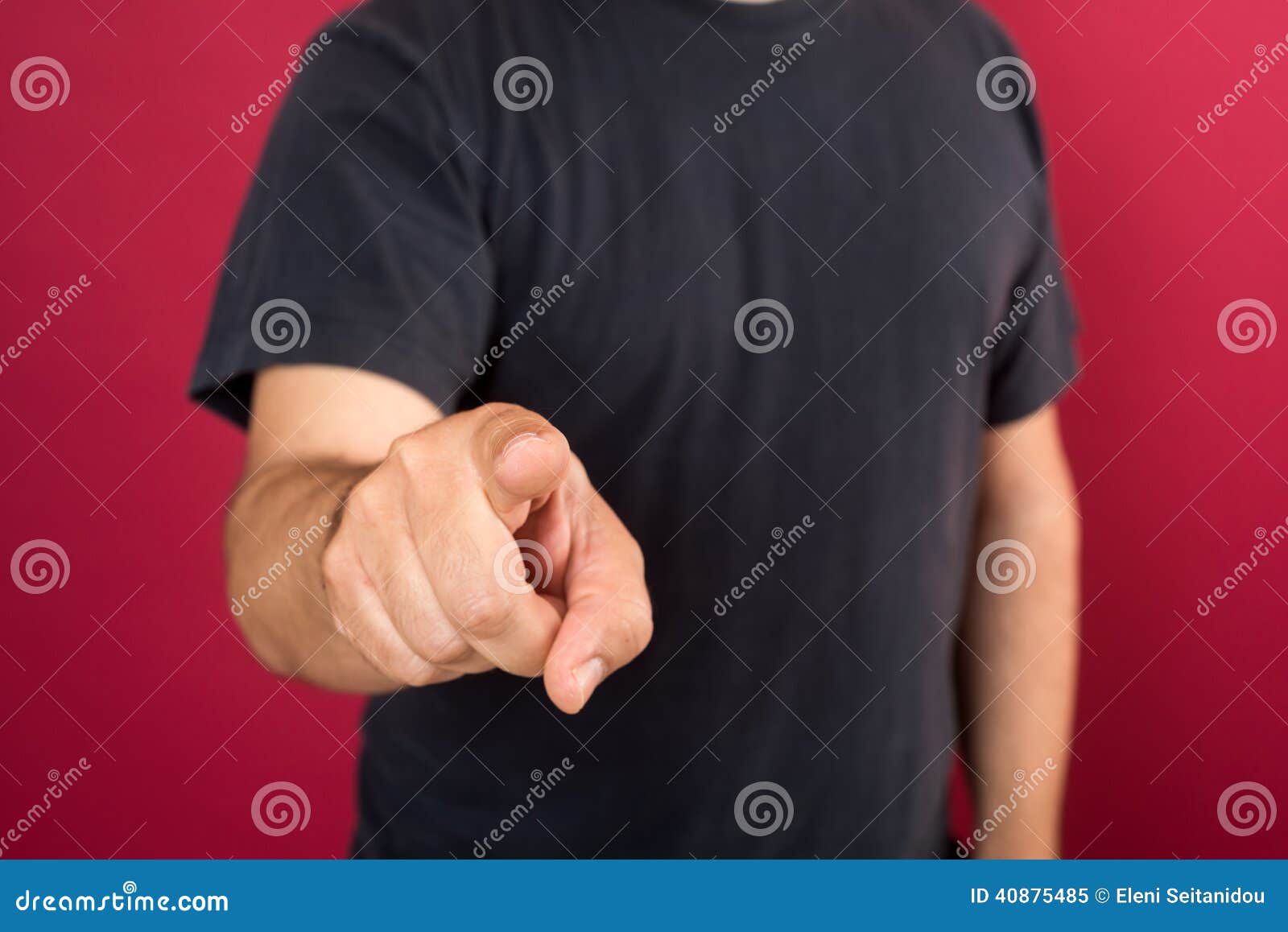 Pointage du doigt image stock. Image du concept, geste - 40875485