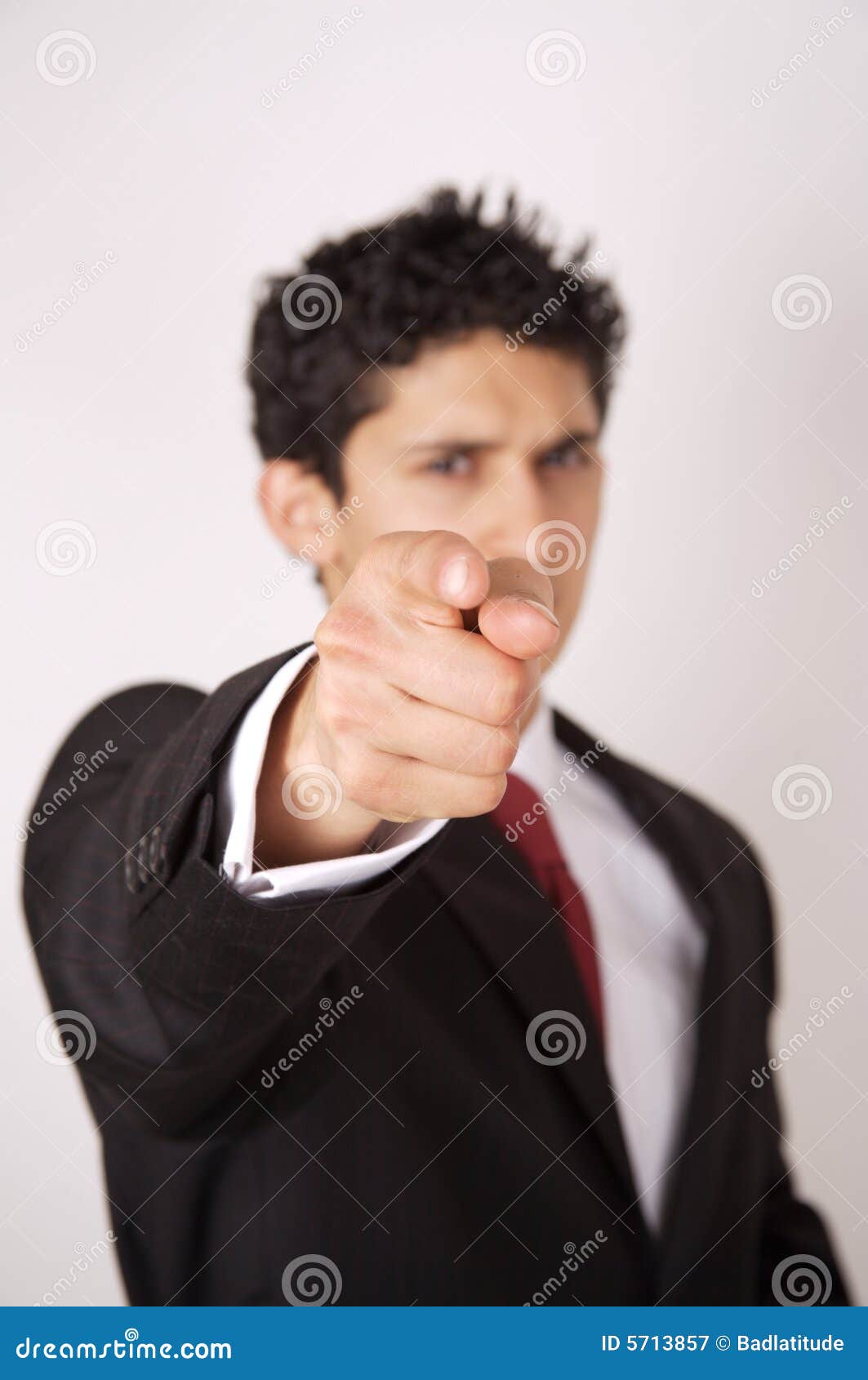 Pointage du doigt image stock. Image du sens, attention - 5713857