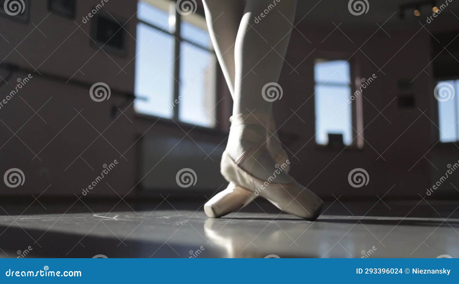 Legs of a Dancing Ballerina. Stock Footage - Video of pirouette, feet ...