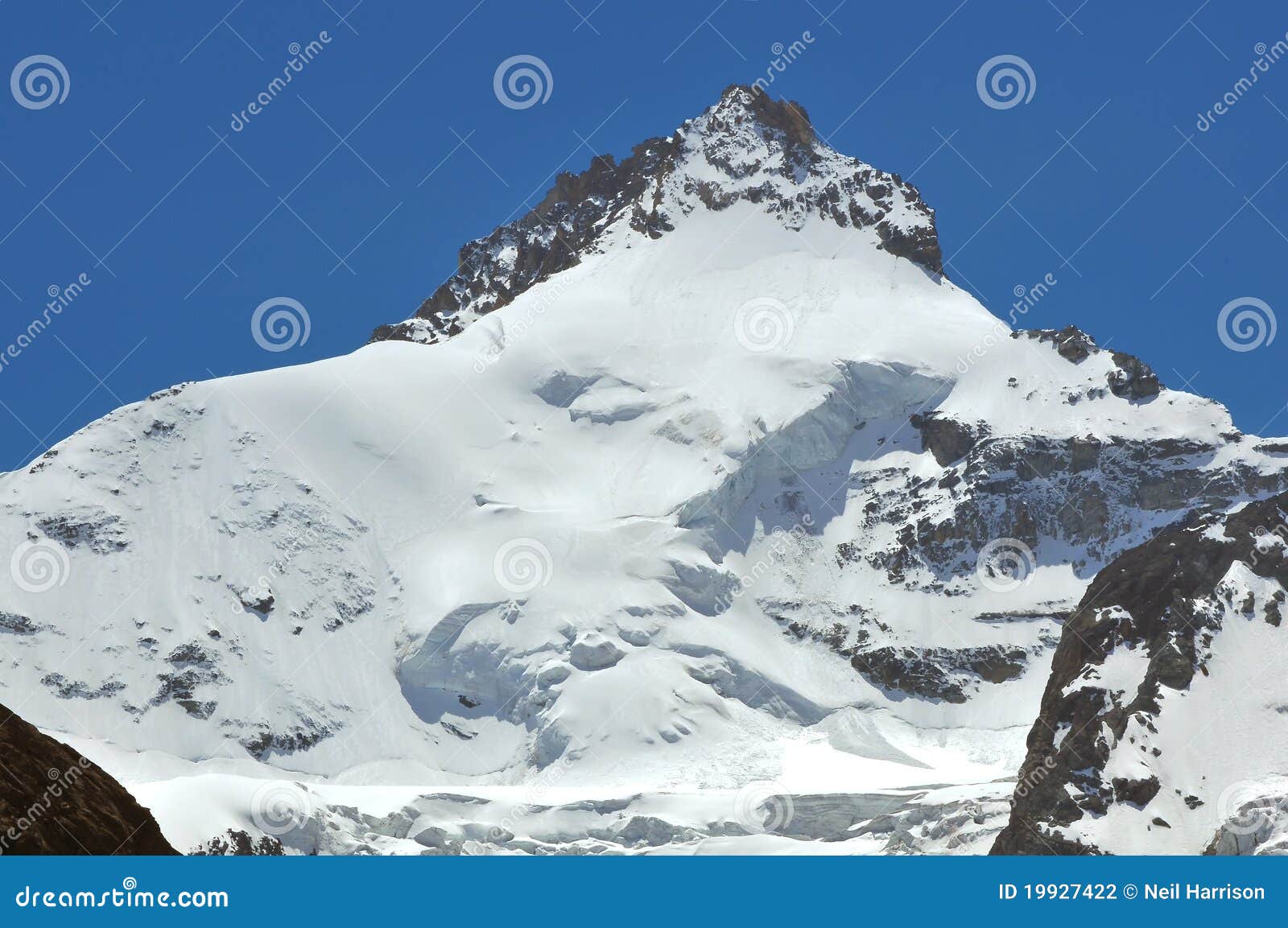 Pointe de Zinal stockfoto. Bild von nord, alpin, gesicht - 19927422