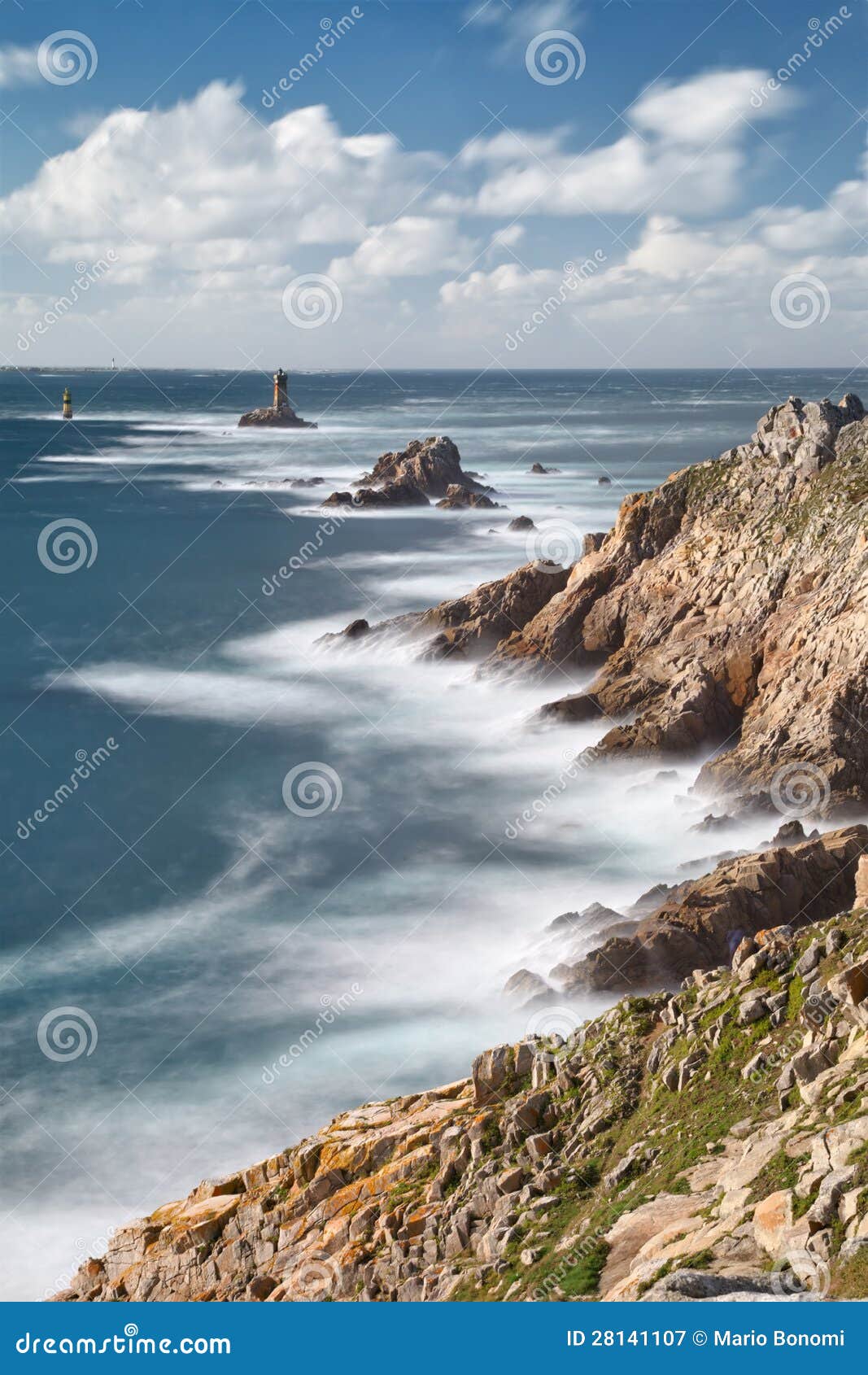 Pointe du Raz stock image. Image of atlantic, tourist - 28141107
