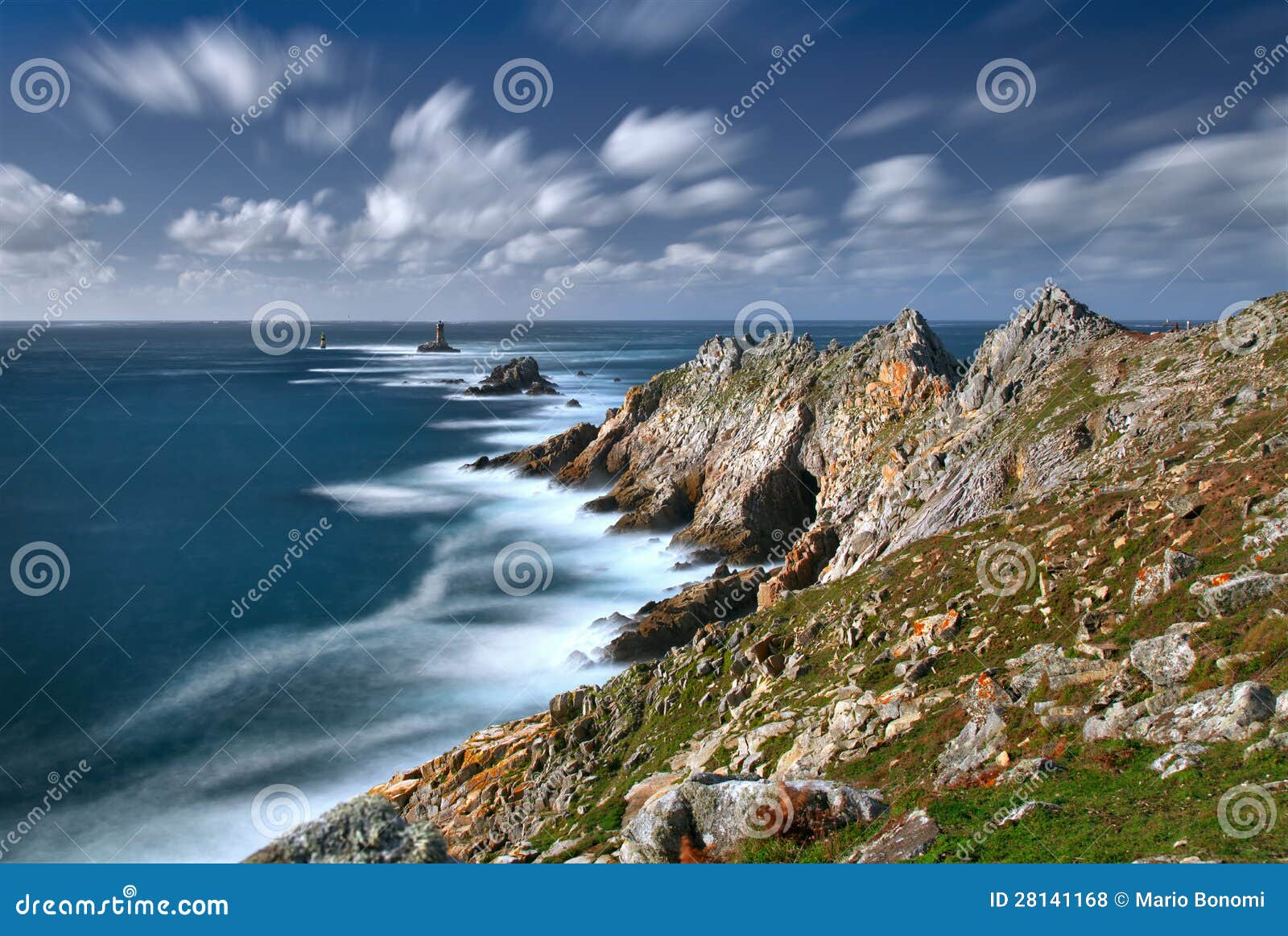Pointe du Raz foto de archivo. Imagen de acantilado, costa - 28141168