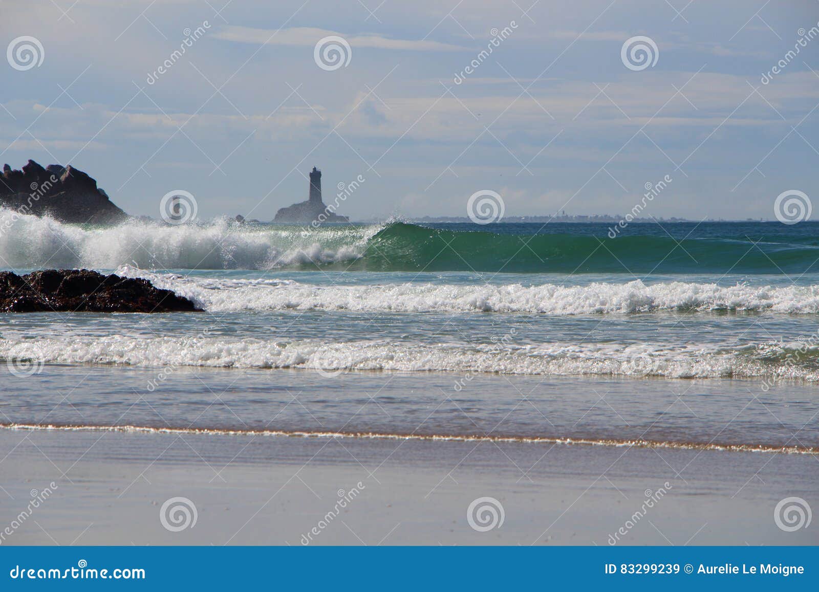 Pointe Du Raz And Baie Des Trepasses In Plogoff Royalty-Free Stock ...