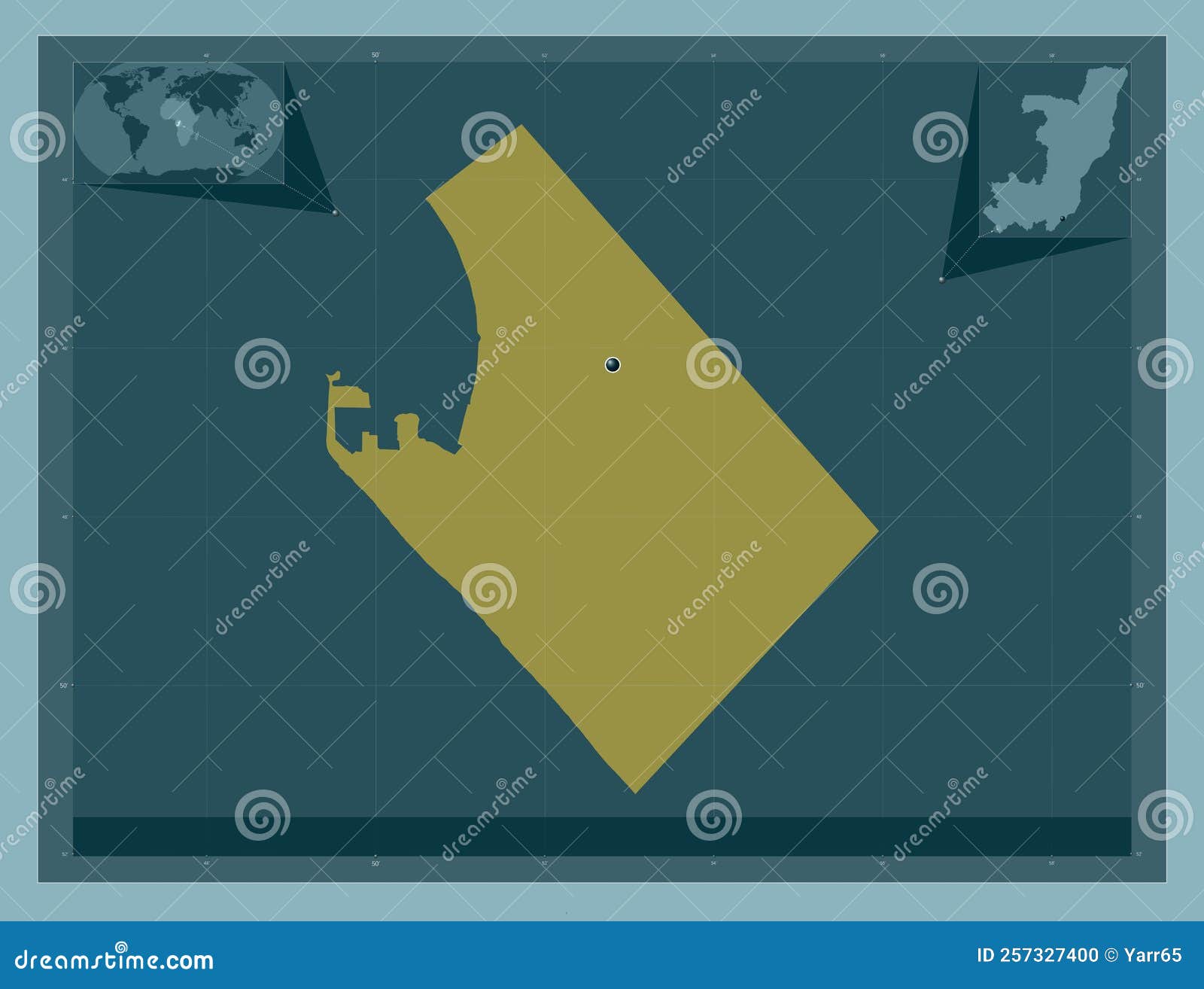 Pointe Noire, Republic of Congo. Solid. Capital Stock Illustration ...