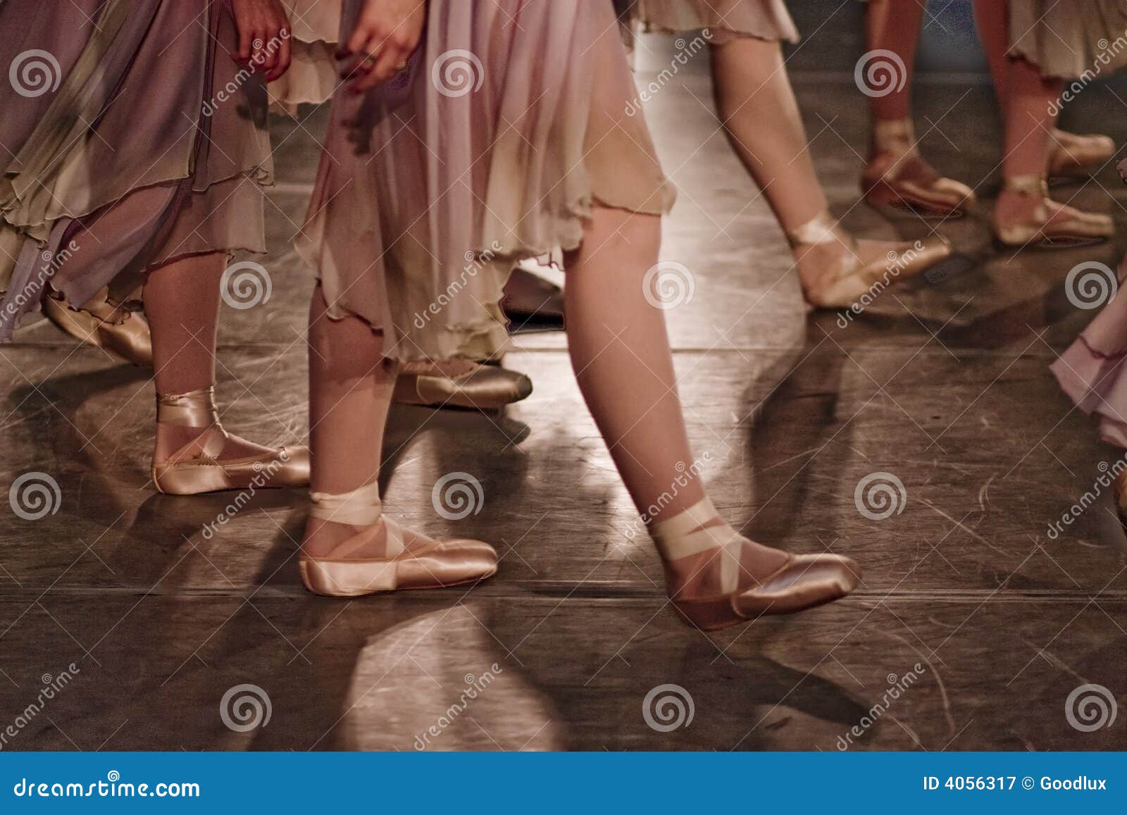 Pointe Shoes stock image. Image of shadow, stage, dancers - 4056317