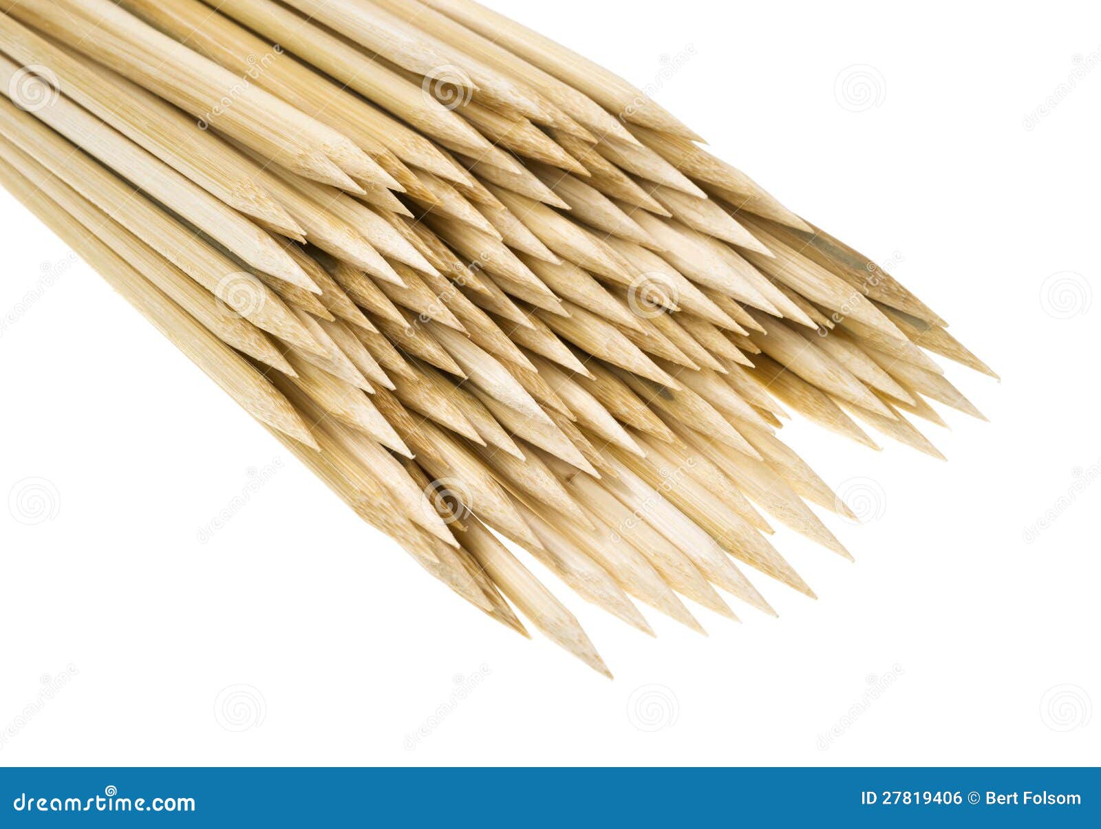 Pointed Ends Of Skewer Sticks Royalty Free Stock Image - Image: 27819406