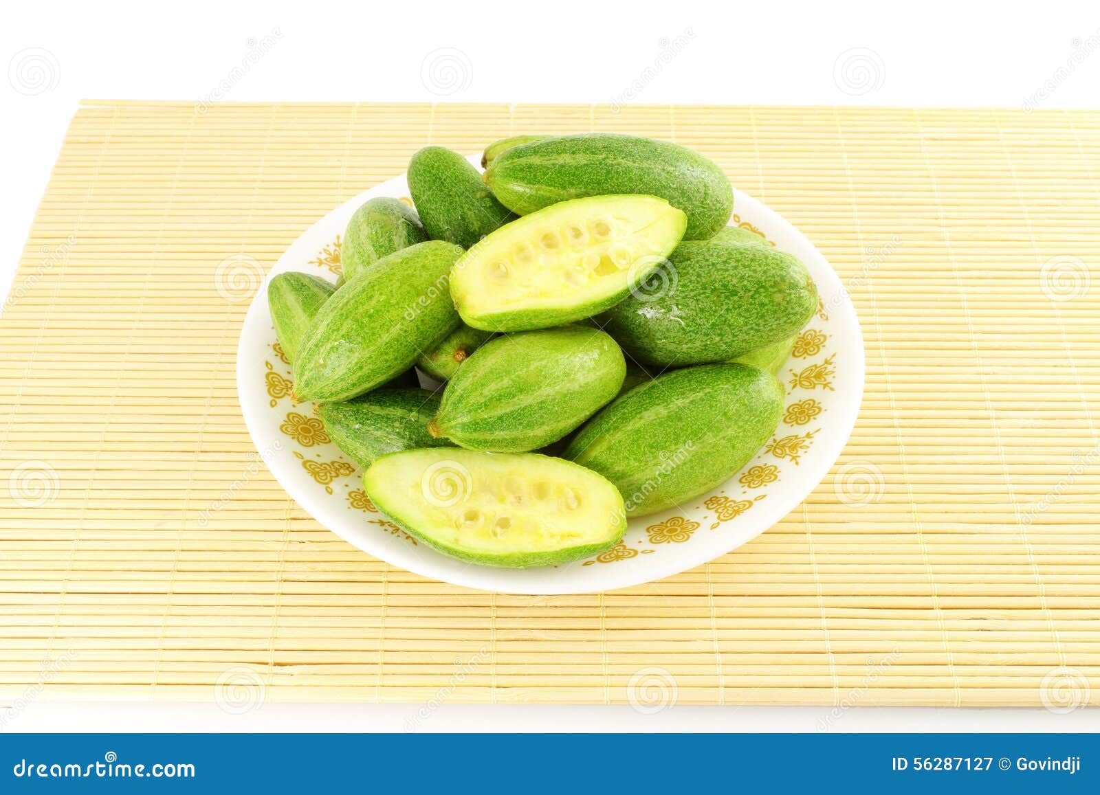 Pointed Gourd Parval in Dish Stock Image - Image of additive, fresh ...