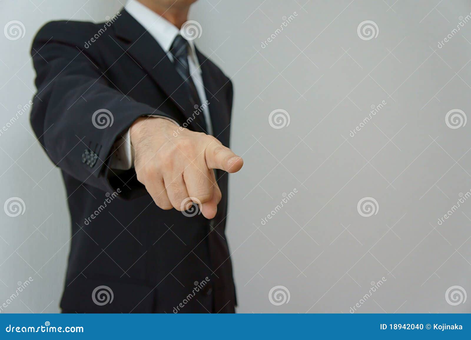 Pointed out stock photo. Image of directions, finger - 18942040